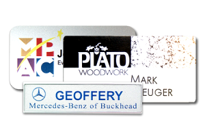 Digitally Printed Badges | Custom Name Badges | Wendell's Inc